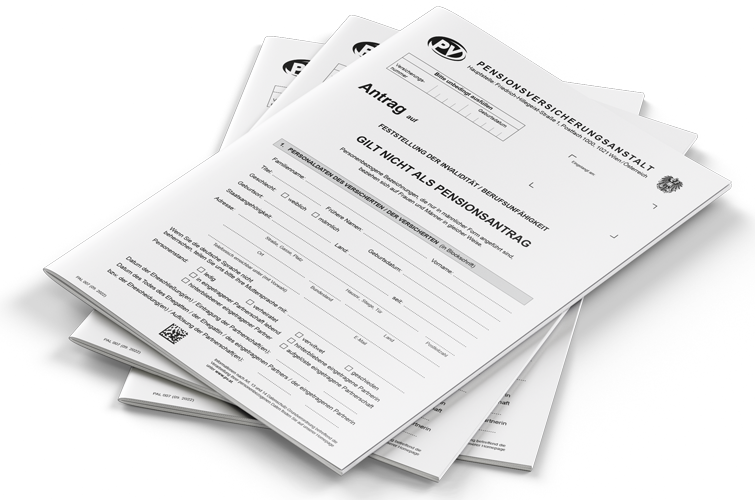 Invaliditäts- und Berufsunfähigkeitspension | PV Österreich